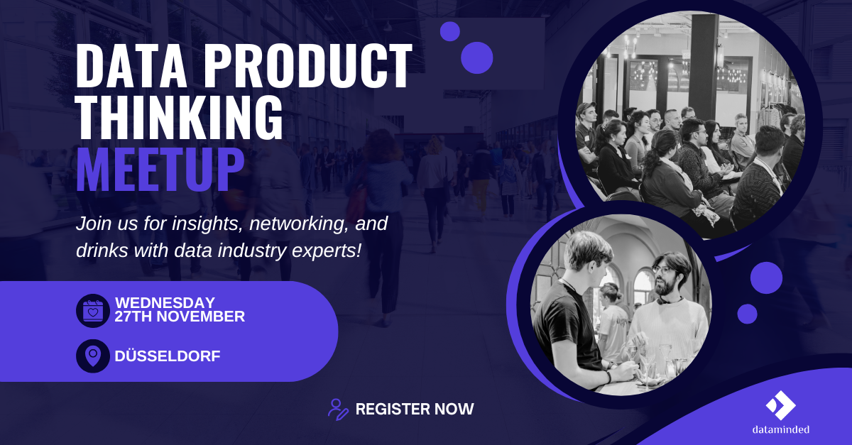 Dataminded Germany Meetup Dusseldorf Nov 27th